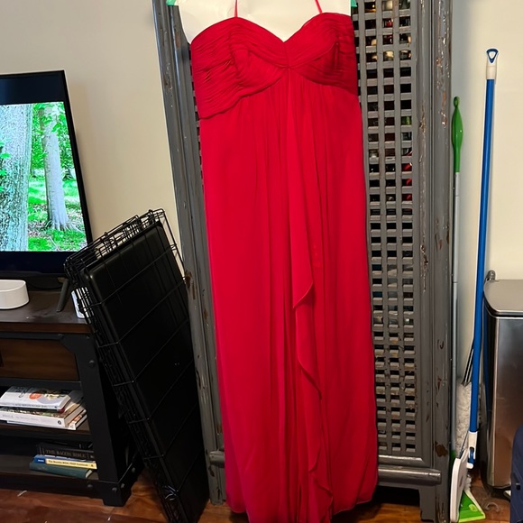 Jill Stuart | Dresses | Red Jill Stuart Long Dress Worn Once | Poshmark